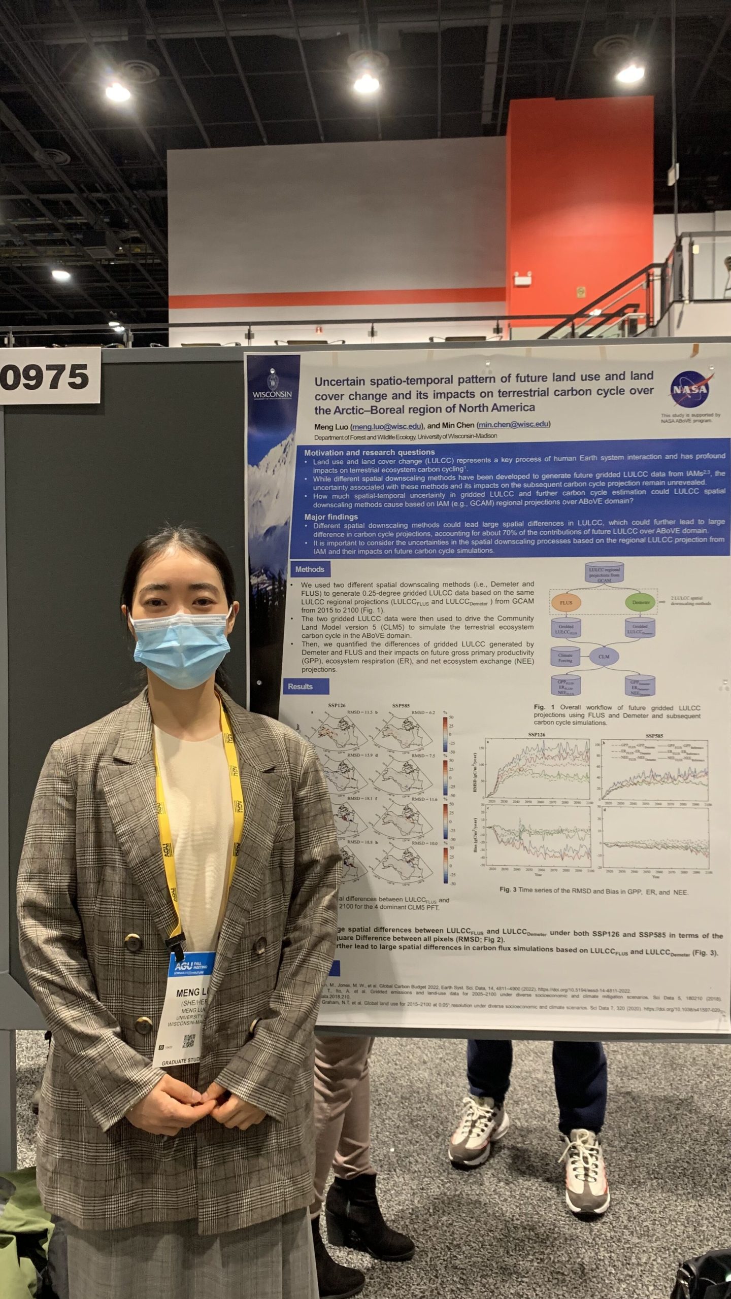 The whole lab attended AGU annual Fall Meeting 2022 – Global Change ...